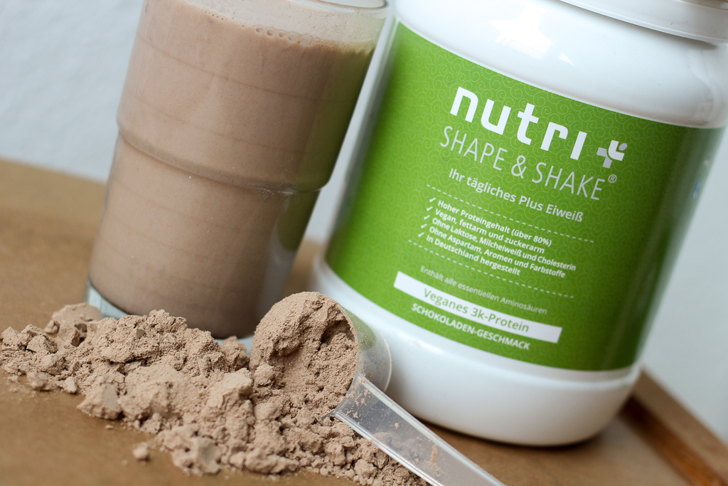 Testbericht: nutri+ Shape & Shake Veganes Proteinpulver - Happy Fit Vegan